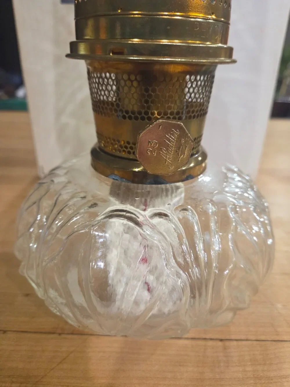 aladdin | Shoes | New Vintage Aladdin Genie Ii Clear Glass Incandescent ...